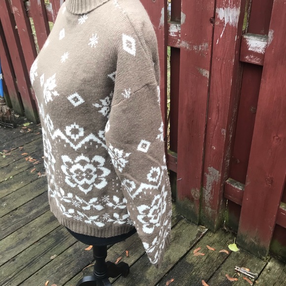 MJ Carroll | Sweaters | Vintage Brown Turtleneck Sweater | Poshmark